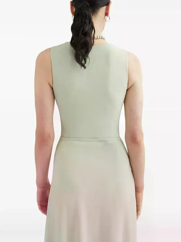 JIL SANDER Round-neck Sleeveless Bodysuit - Neutrals