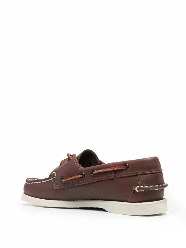 SEBAGO Lace-up Leather Loafers