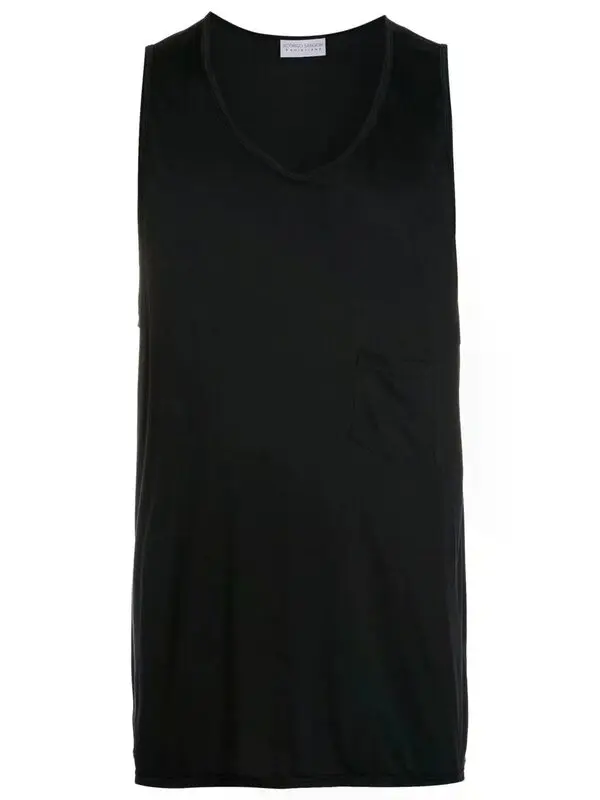 AMIR SLAMA Patch Pocket Tank Top