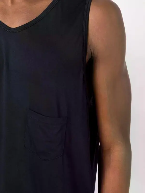 AMIR SLAMA Patch Pocket Tank Top