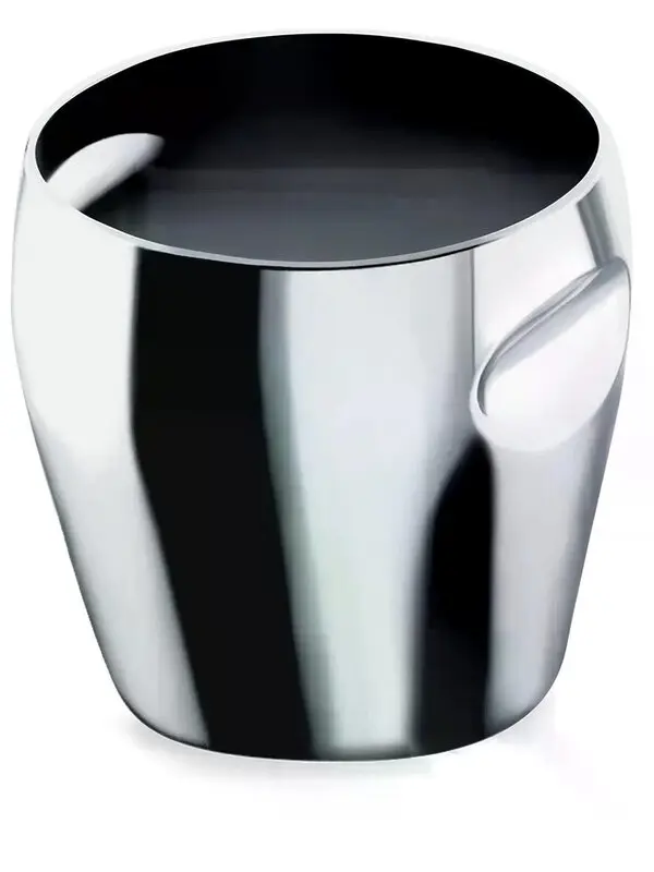 ALESSI Sculptural Ice Bucket - Silver
