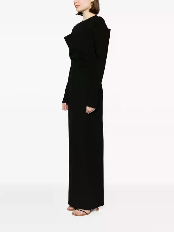 Jacquemus Sable Cold-shoulder Dress
