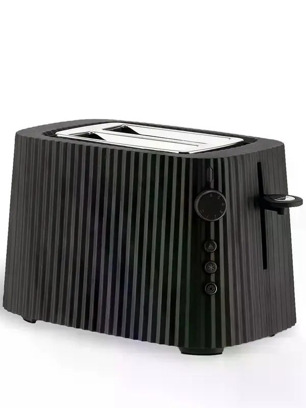 ALESSI Plissé Tonal Toaster Eu Plug Version - Black