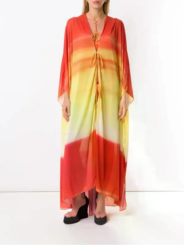 AMIR SLAMA Printed Beach Dress