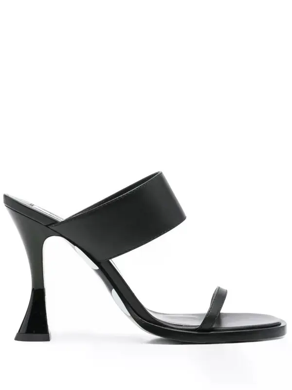 Moschino Leather High Heel Sandals
