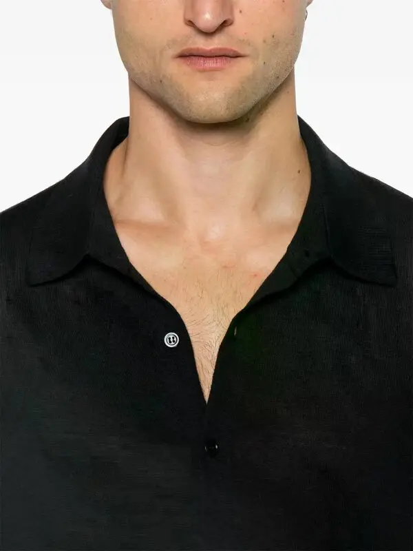D4.0 Wool Cardigan - Black