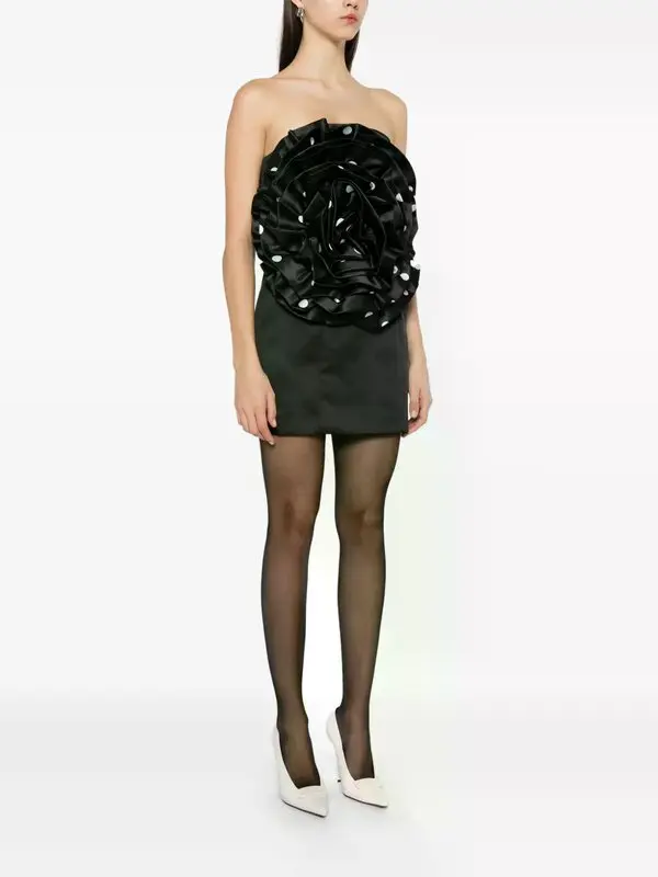 ROTATE BY BIRGER CHRISTENSEN Big Flower Mini Dress