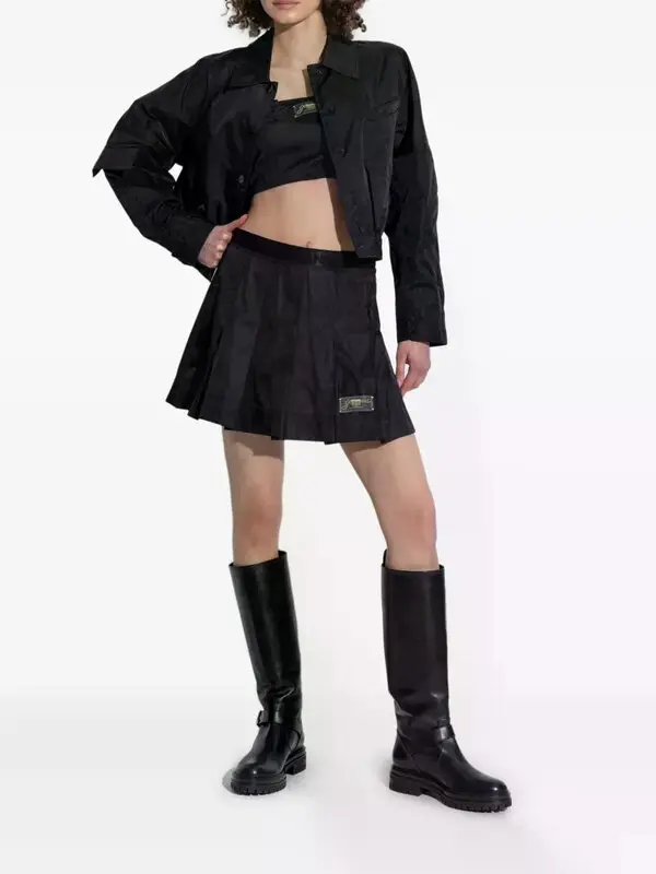 GANNI Pleated Mini Skirt