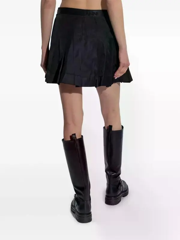 GANNI Pleated Mini Skirt