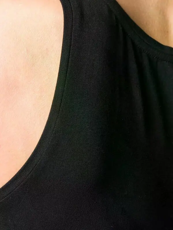 Majestic Filatures Sleeveless Vest Top - Black