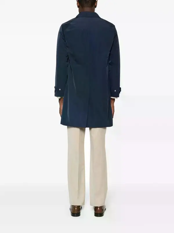 FURSAC Stud-fastening Cotton Raincoat