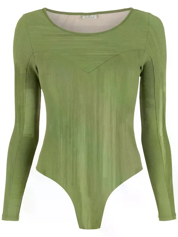 AMIR SLAMA Long Sleeve Bodysuit