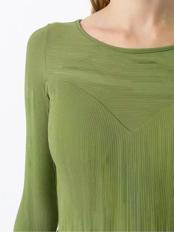 AMIR SLAMA Long Sleeve Bodysuit