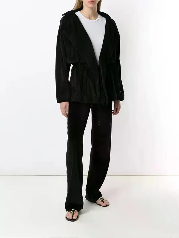 AMIR SLAMA Slouch Hooded Jacket