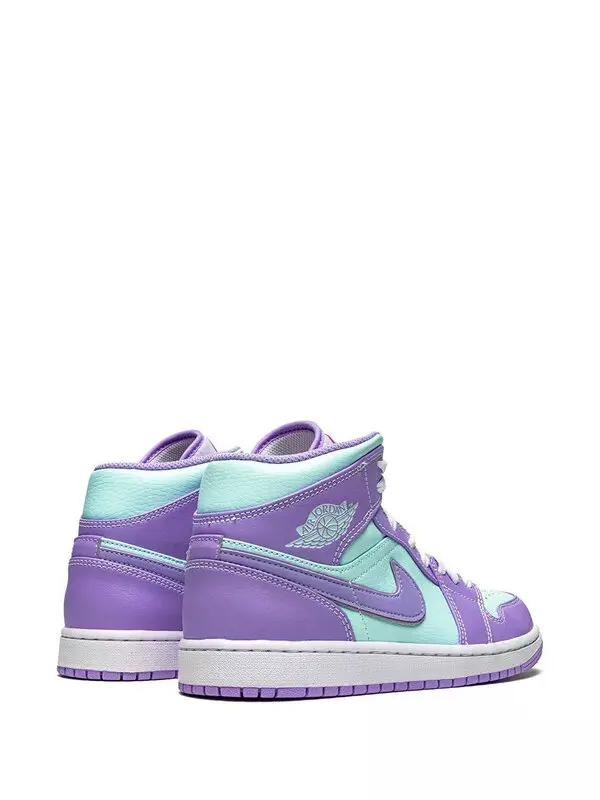 JORDAN Air 1 Mid Pulse/glacier Blue Sneakers - Purple
