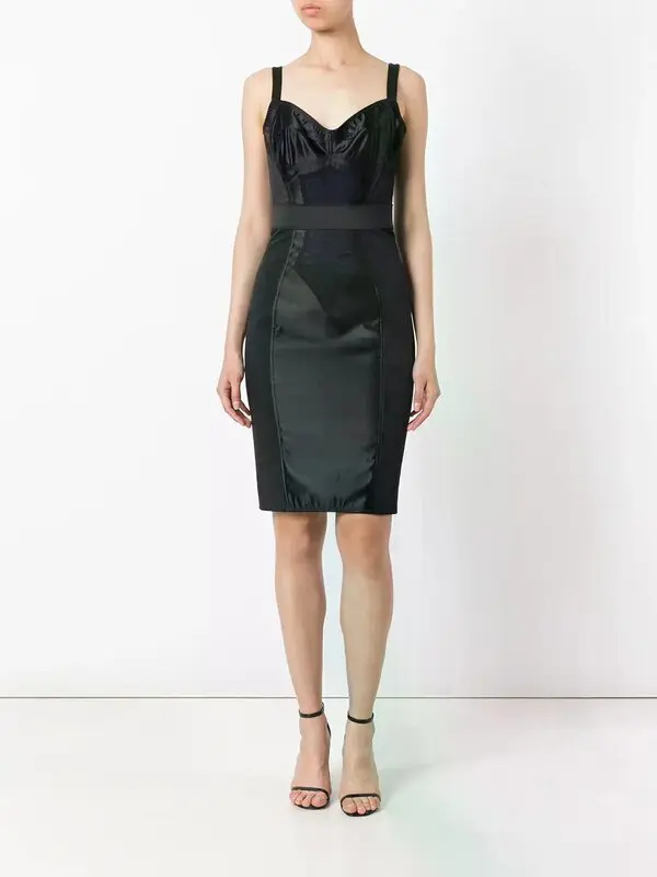 Dolce & Gabbana Floral-lace Corset Dress
