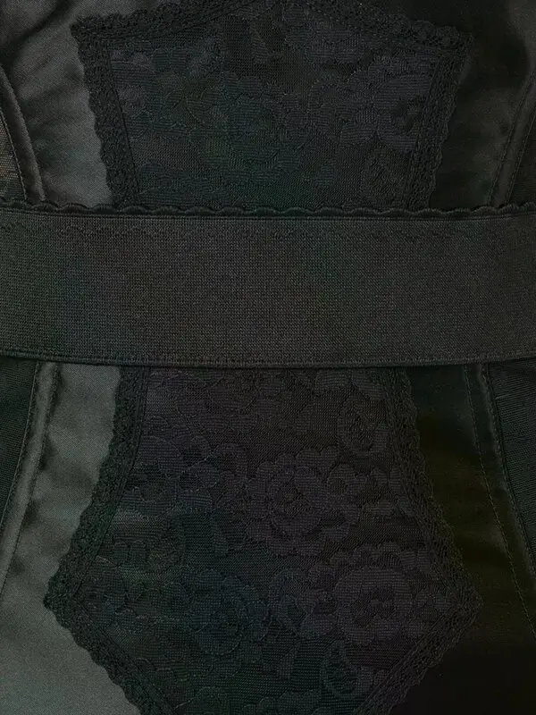 Dolce & Gabbana Floral-lace Corset Dress