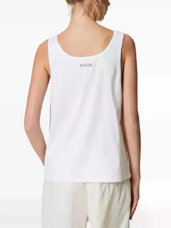 TWINSET Floral-print Tank Top