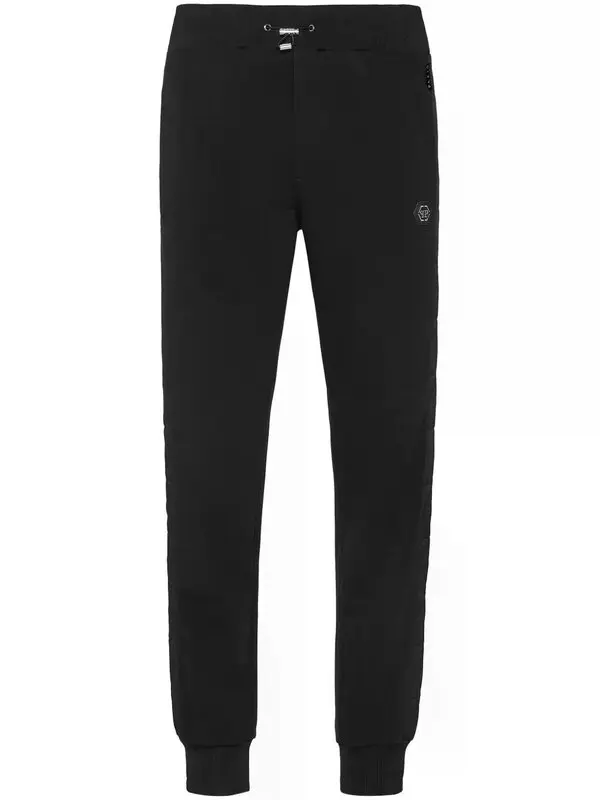 Philipp Plein Logo-patch Joggers - Black