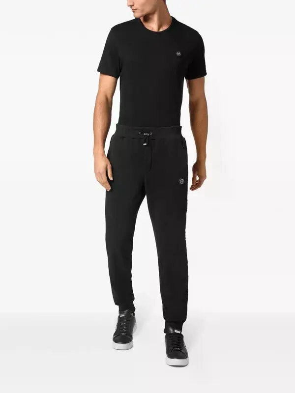 Philipp Plein Logo-patch Joggers - Black