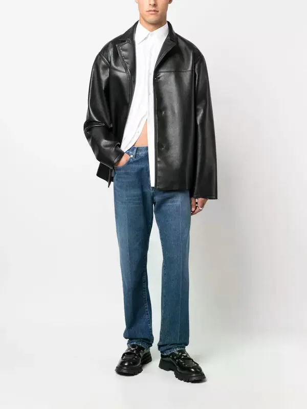 Versace Straight-leg Mid-rise Jeans