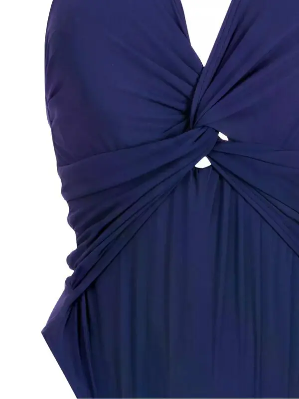 AMIR SLAMA V-neck One-piece Swimsuit