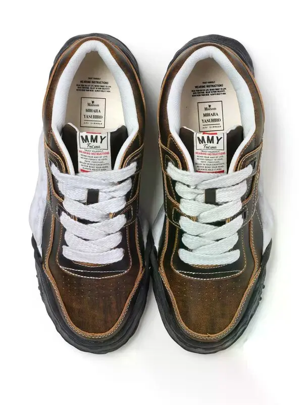 Mihara Yasuhiro Parker Og Sole Leather Sneakers