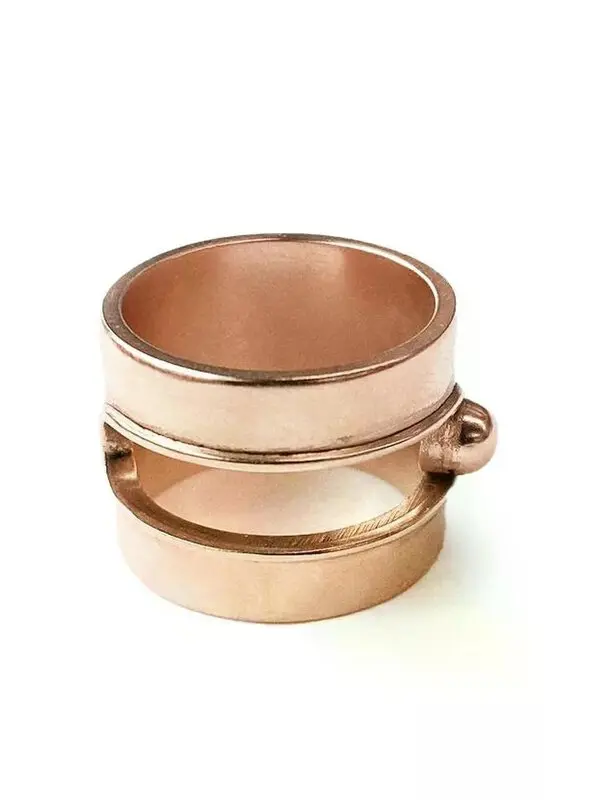 GOOSSENS Boucle Large Ring - Pink
