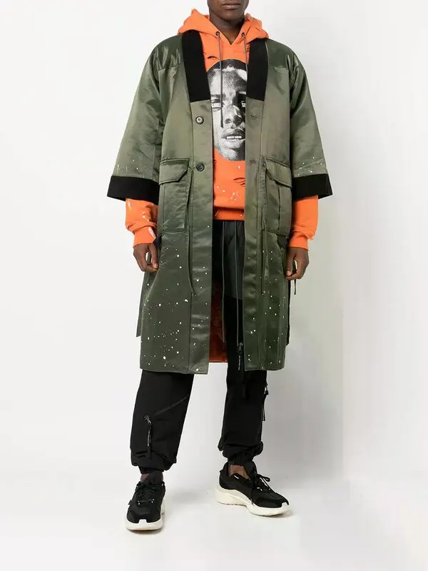 MOSTLY HEARD RARELY SEEN Kimono Robe Overcoat