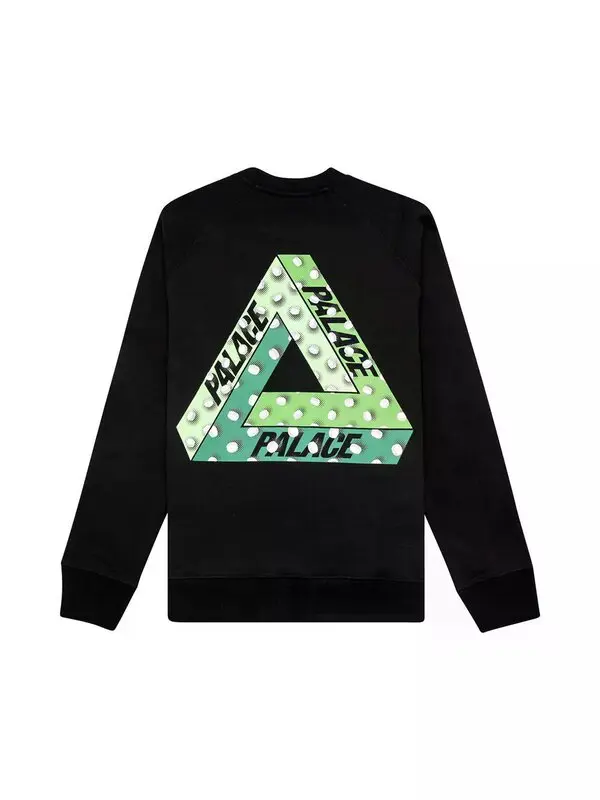 PALACE Logo Print Crewneck Sweatshirt