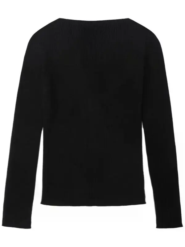 Rick Owens Virgin Wool Knit Sweater