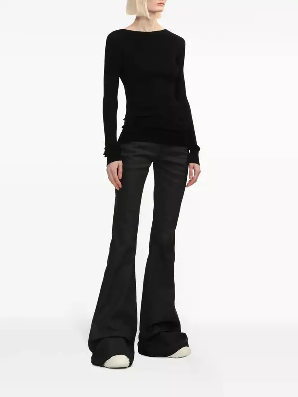 Rick Owens Virgin Wool Knit Sweater