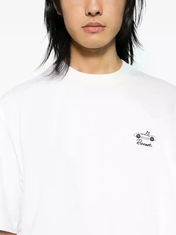 RIOCAM Car-embroidered T-shirt