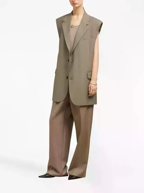 AMI Paris Oversize Virgin Wool Waistcoat