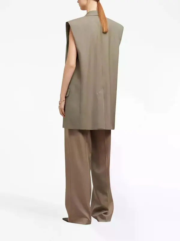 AMI Paris Oversize Virgin Wool Waistcoat