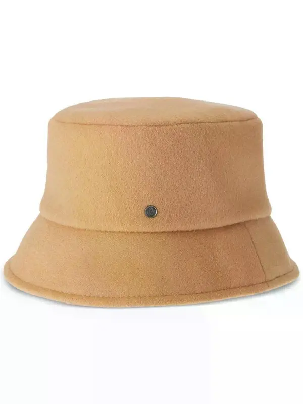MAISON MICHEL Axel Wool-cashmere Bucket Hat - Brown