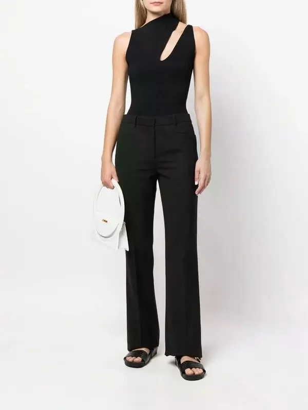 MANURI Bambina Asymmetrical-neckline Top