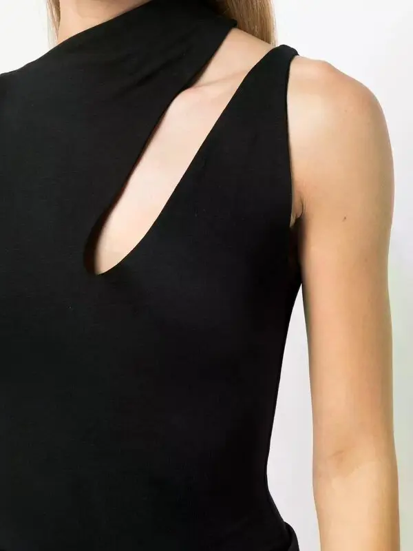 MANURI Bambina Asymmetrical-neckline Top