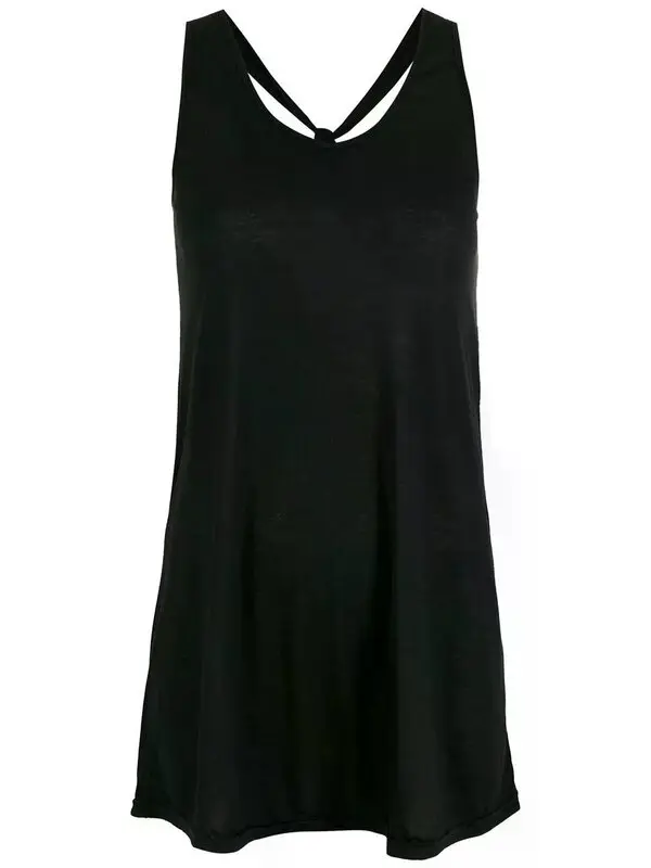 AMIR SLAMA Crossover Straps Dress