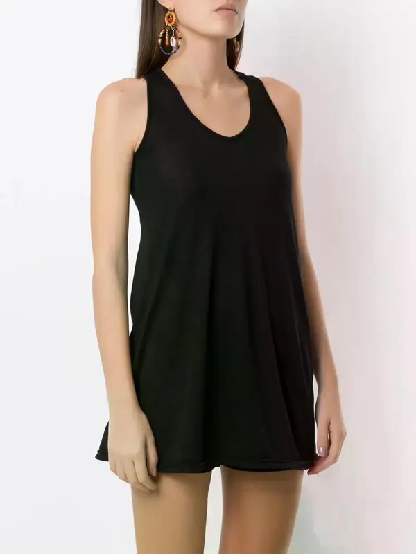AMIR SLAMA Crossover Straps Dress