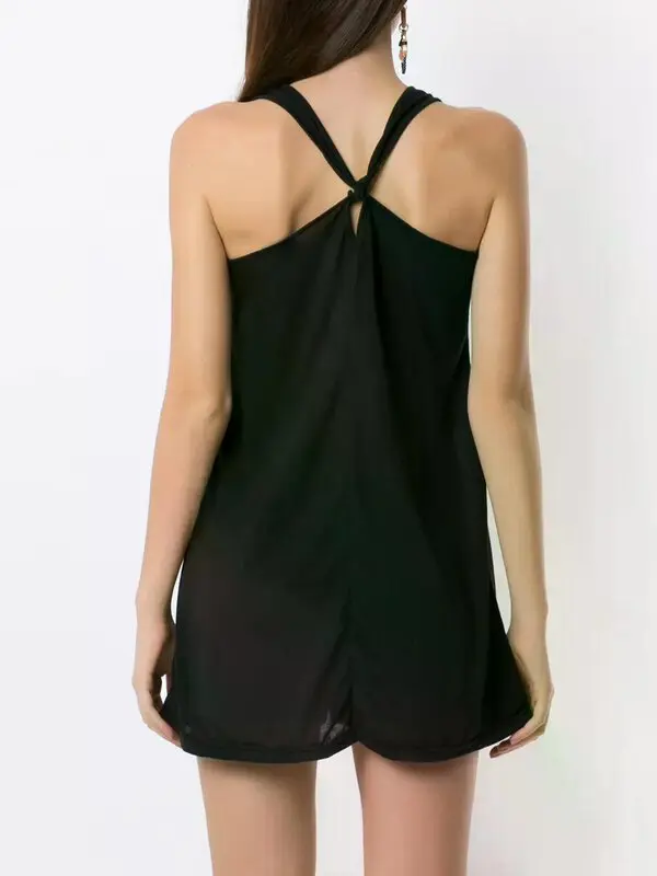 AMIR SLAMA Crossover Straps Dress