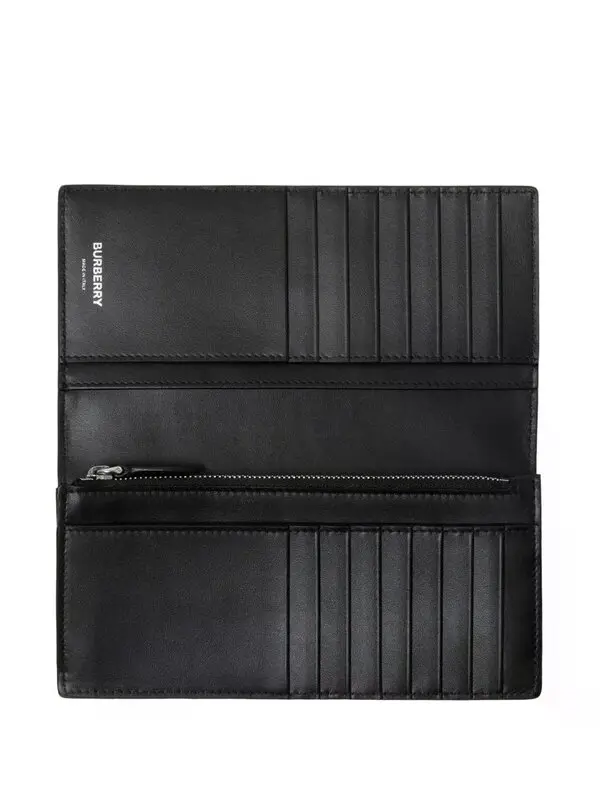 Burberry Check-pattern Long Wallet