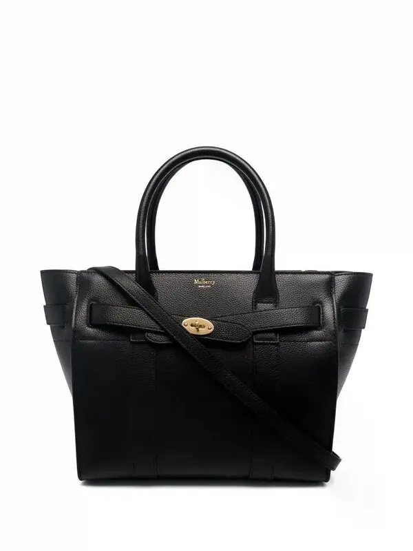 Mulberry Bayswater Leather Tote - Black