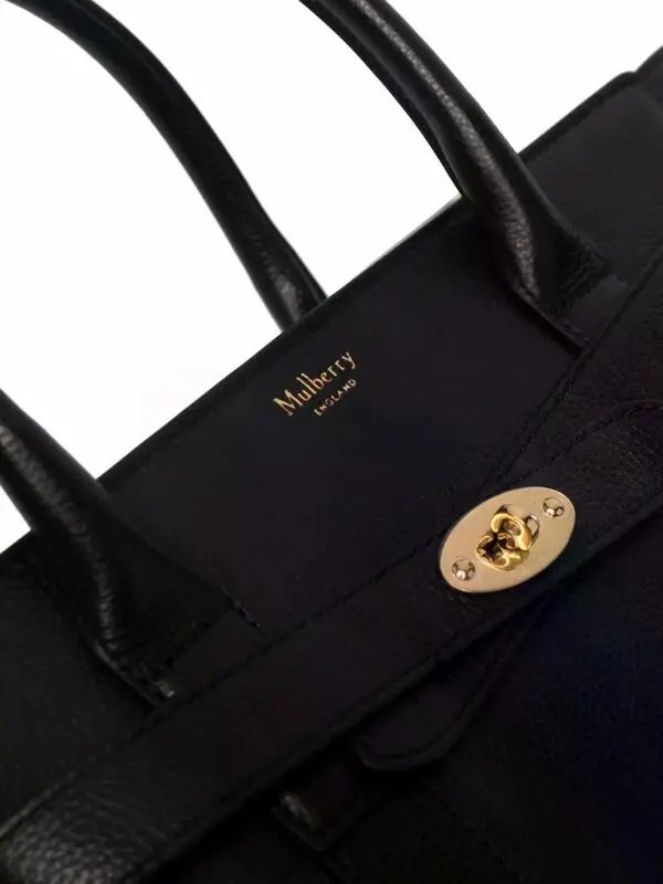 Mulberry Bayswater Leather Tote - Black