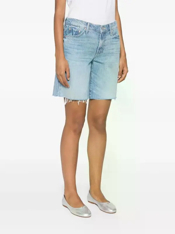 MOTHER Undercover Denim Shorts