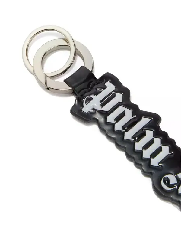 Palm Angels Logo-embossed Key Ring