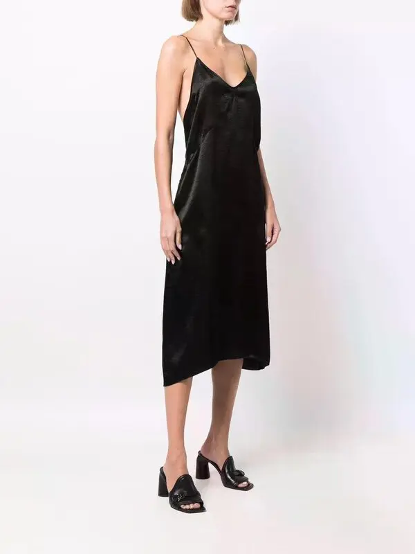 Dsquared2 Satin-finish Midi Dress