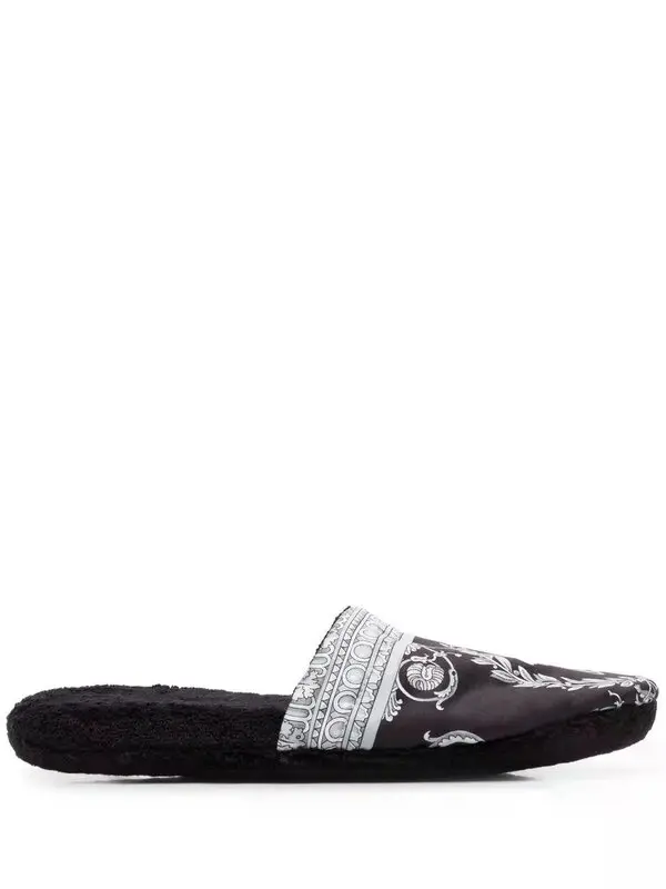 Versace I Love Baroque Slippers - Black