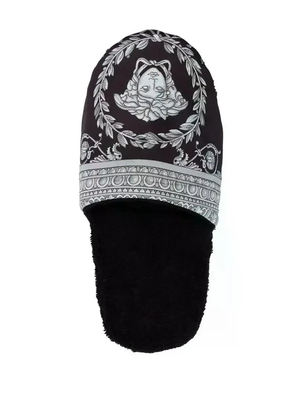 Versace I Love Baroque Slippers - Black