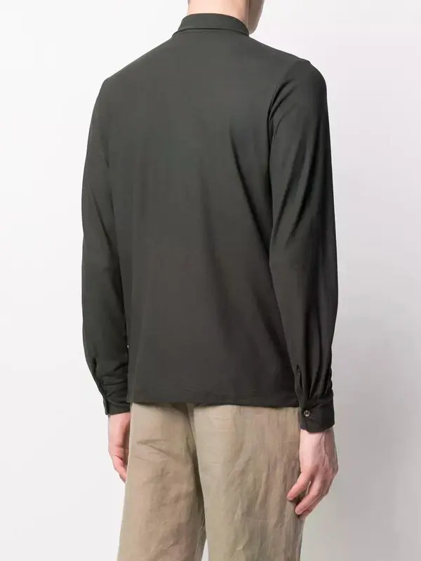 ZANONE Straight-fit Shirt - Green